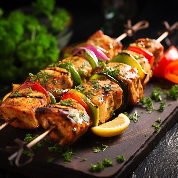 Marinated Grilled Fish and Veggie Kebabs | Haines Hunter NZ