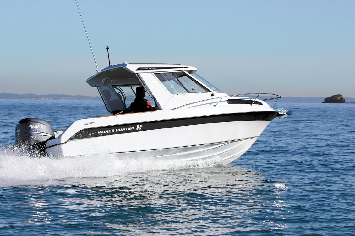 Haines Hunter SS660 Sport Sedan Hardtop Boat | 7m Fishing Boat, Family ...