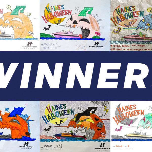 Haunted Hunter Halloween Colouring Comp Winners 2022